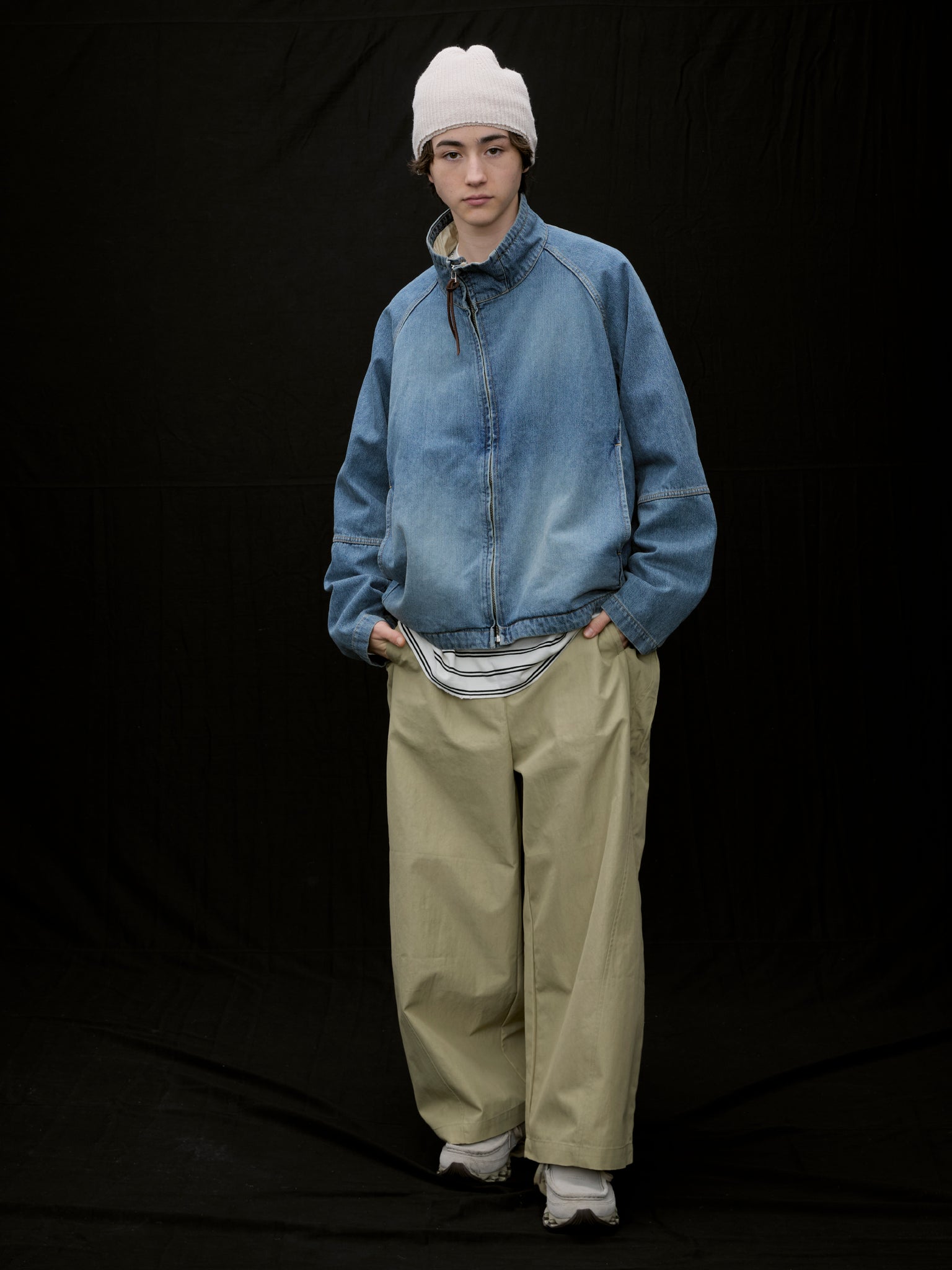 【佐久間さん】NTN - EXCLUSIVE BETA ZIP UP DENIM BLOUSON for +81